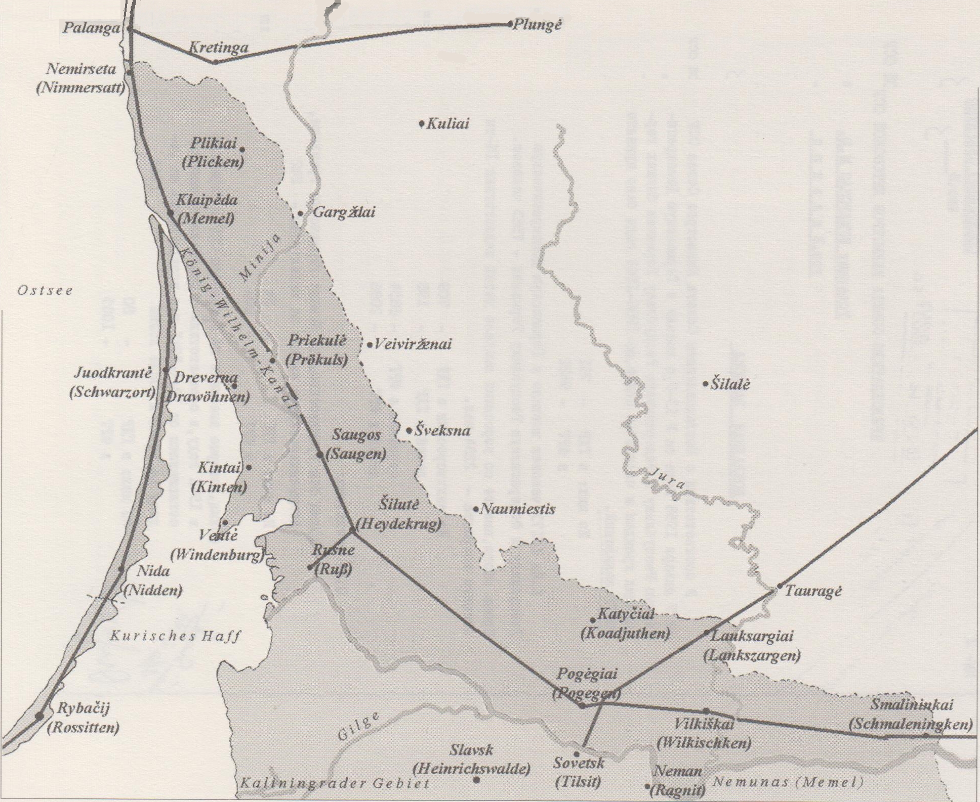 Maps – Jews in East Prussia
